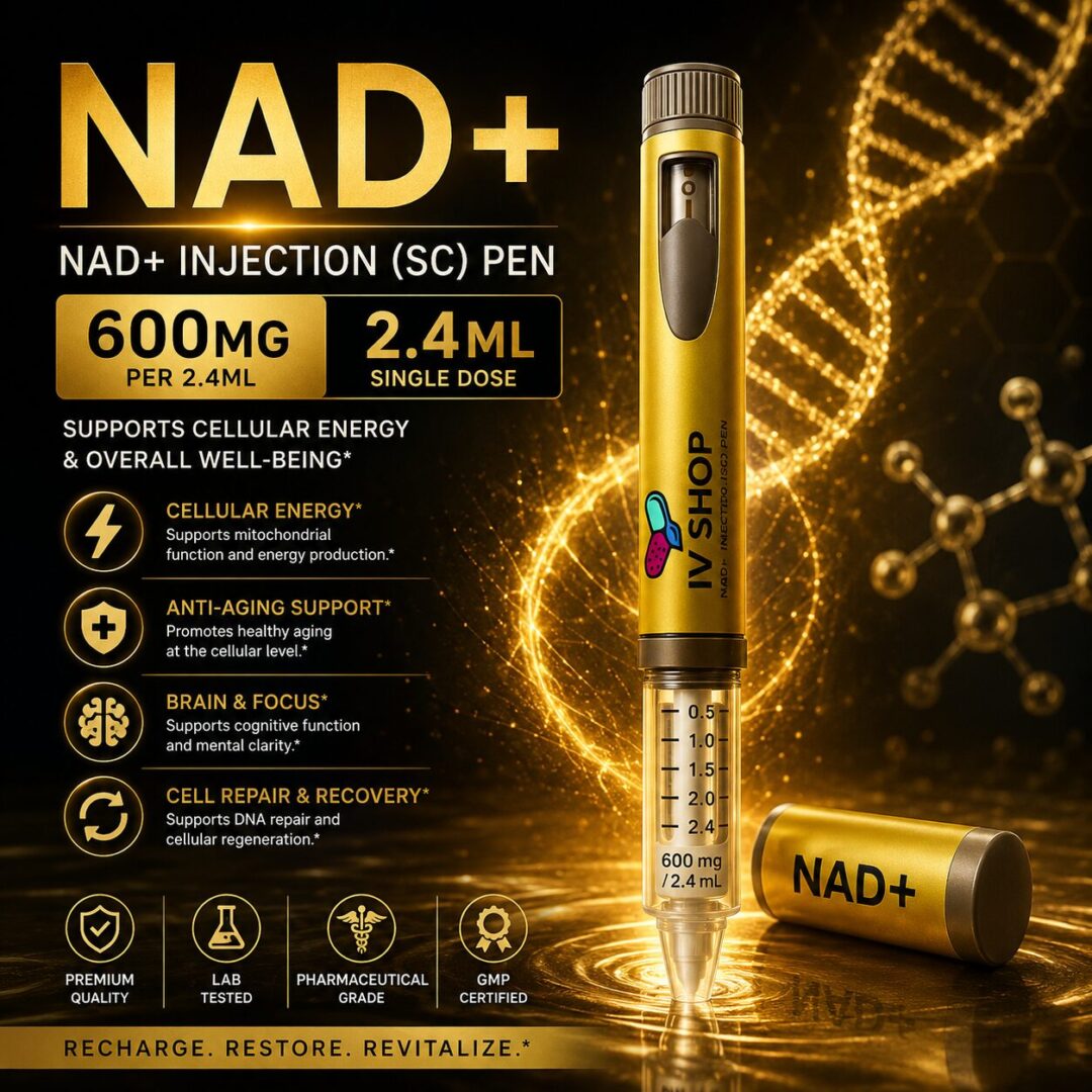 NAD+ Injection (SC) Pen - IV Shop